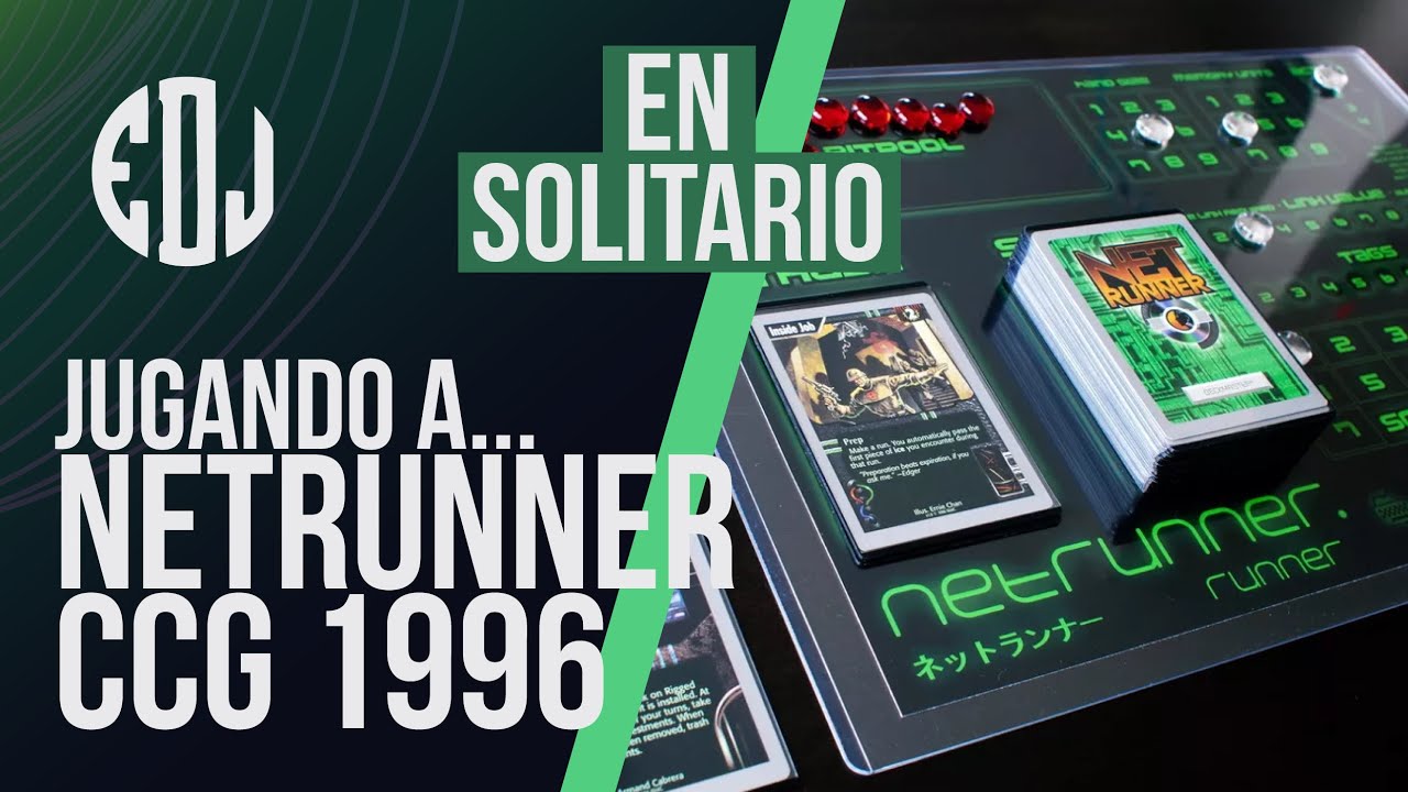 Mostrando y Jugando a Netrunner CCG 1996 en Solitario - Mazo de ...