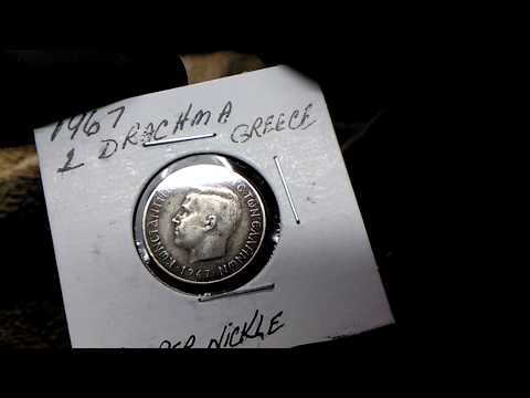 1973 50 Aenta-Lepta 1967 Drachma