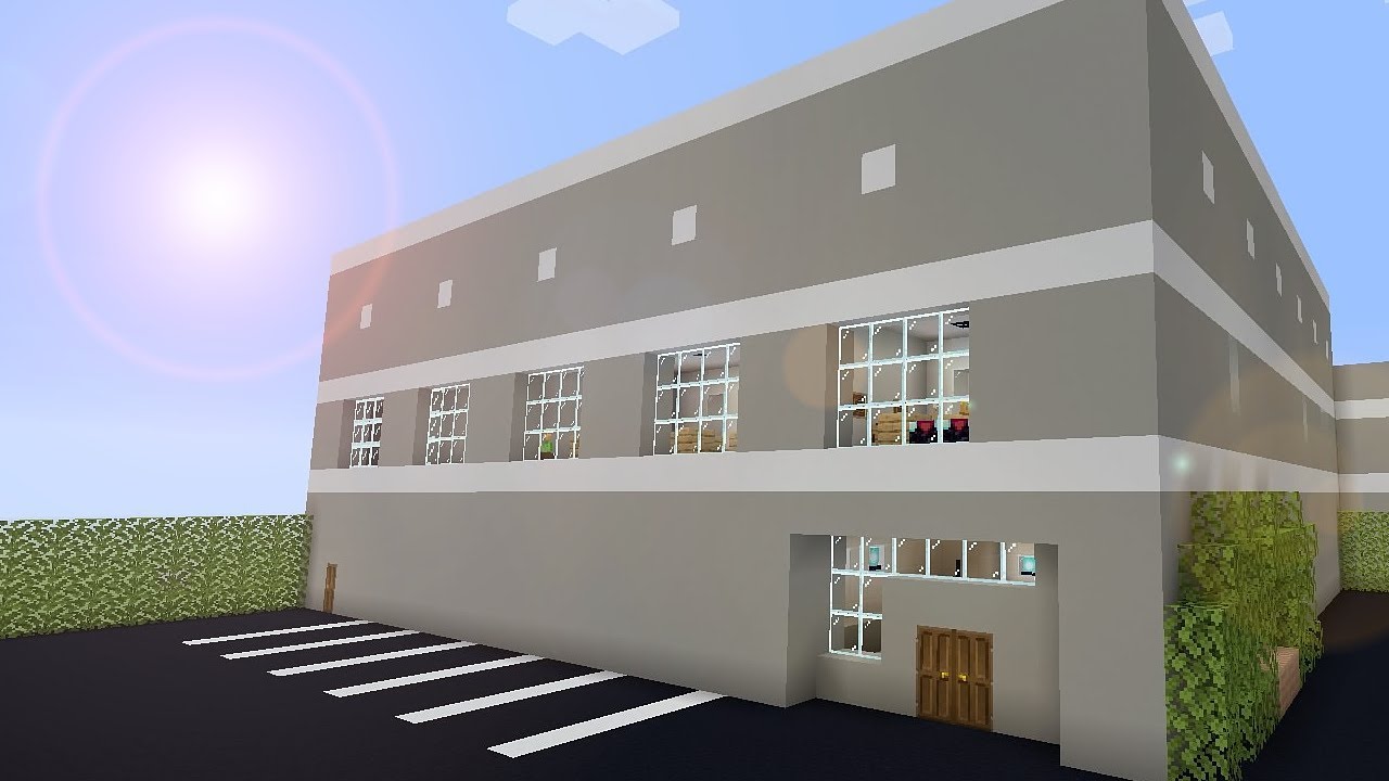 DUNDER MIFFLIN TOUR in MINECRAFT! - YouTube