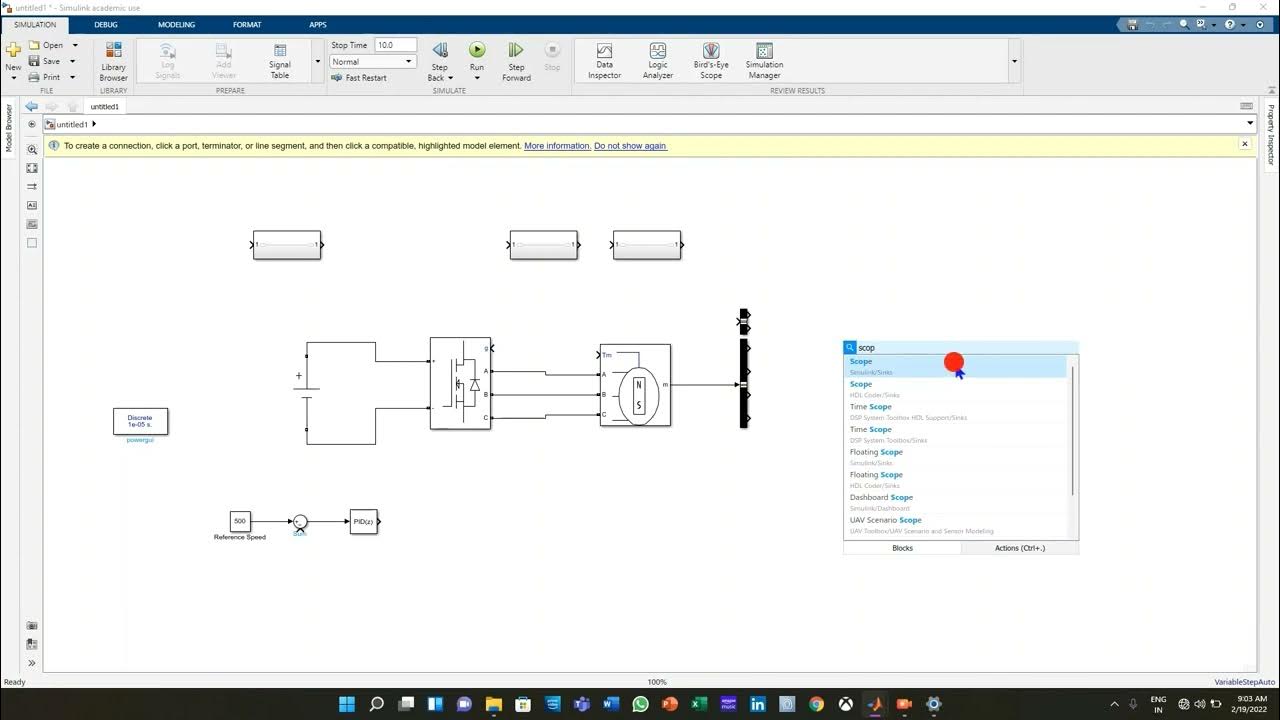 speed control of BLDC motor using PID controller - YouTube