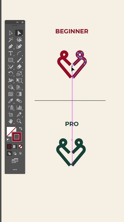 Quick Tips Stroke Join Beginner vs Pro in Adobe Illustrator. Adobe Illustrator tutorial & tips ...