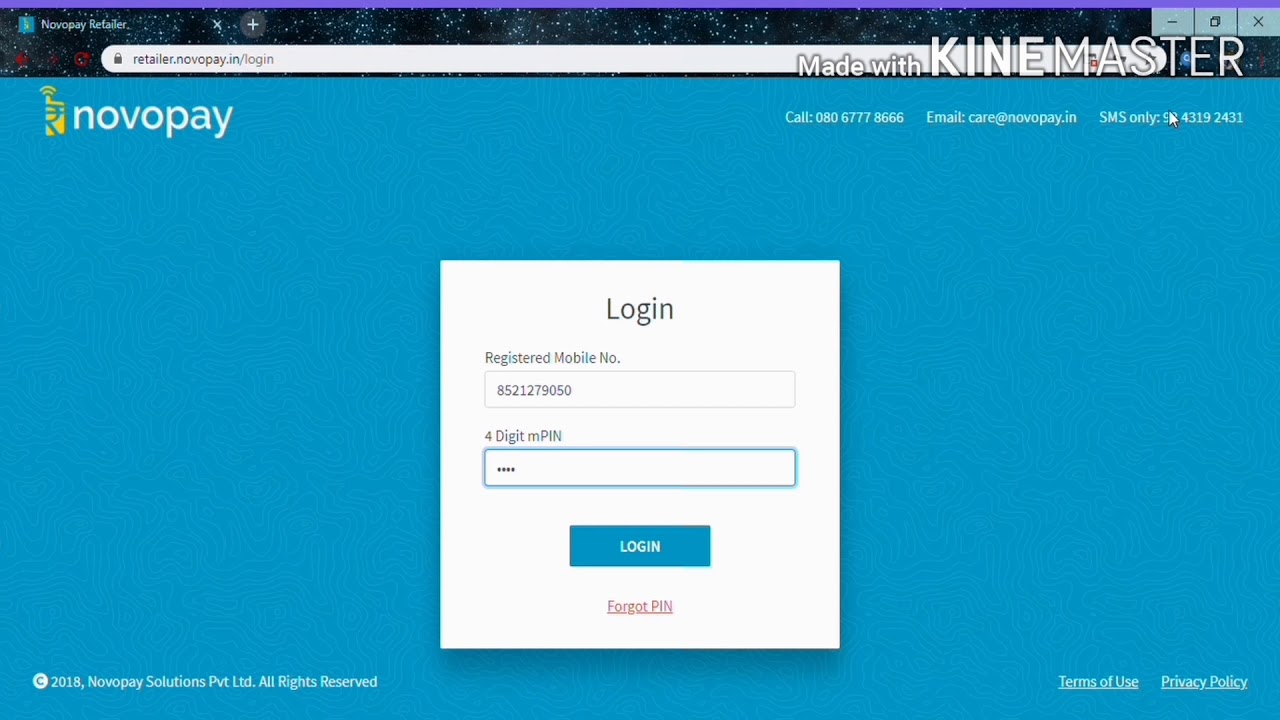 Novopay retailer apne pc me Dash board kase khole - YouTube