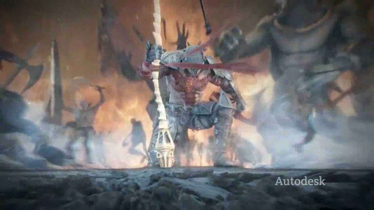 3dsmax evergreen dynamics effects - YouTube