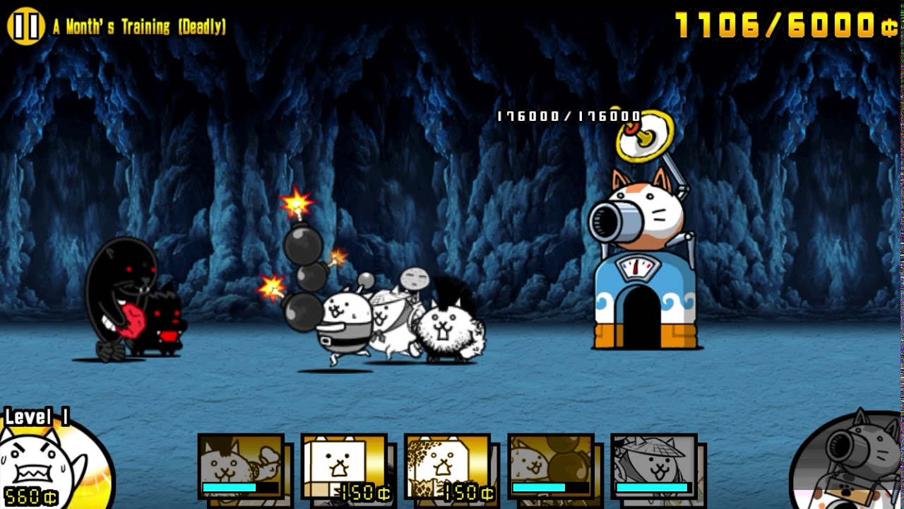 The Battle Cats - A Month’s Training Treasure Map Normal - YouTube