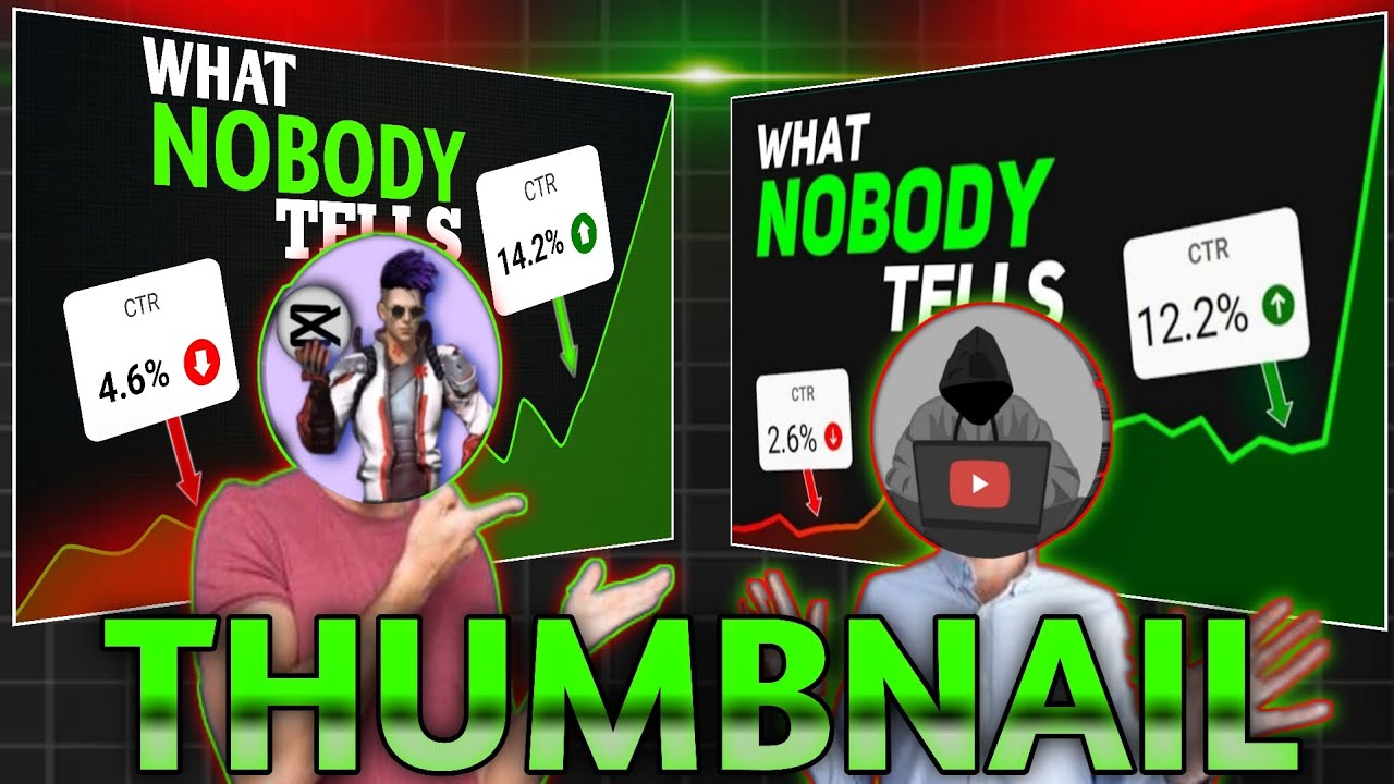 How To Make ATTRACTIVE YouTube Thumbnail Tips For Like @decodingyt ...