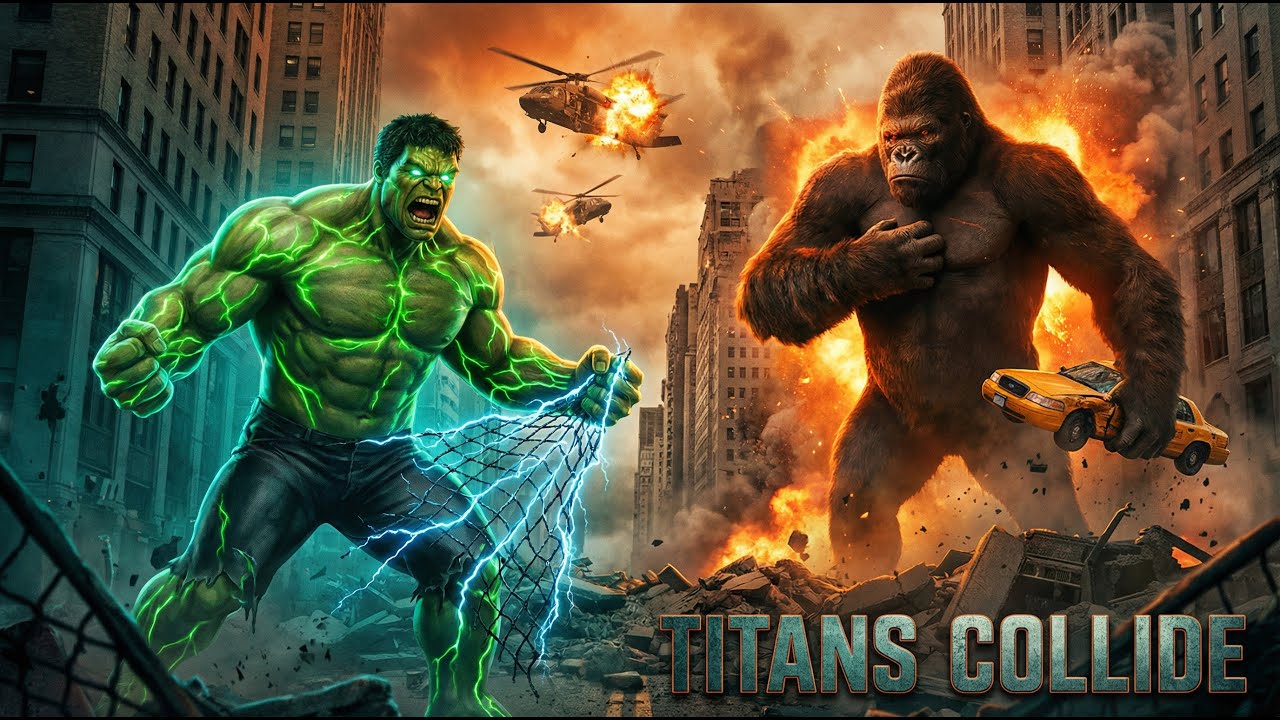 HULK VS KONG: The Experiment Gone Wrong! (Full CGI Battle) 🦍🧪💥 - YouTube