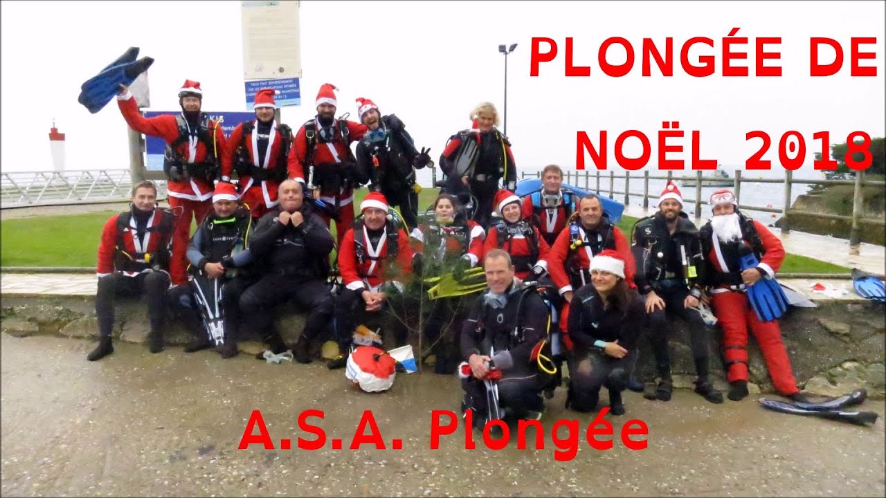 PLONGÉE DE NOËL 2018 - YouTube