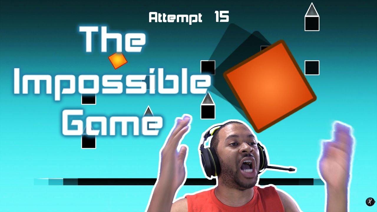 I'M A SAVAGE!!!! [THE IMPOSSIBLE GAME - LEVEL ONE] - YouTube