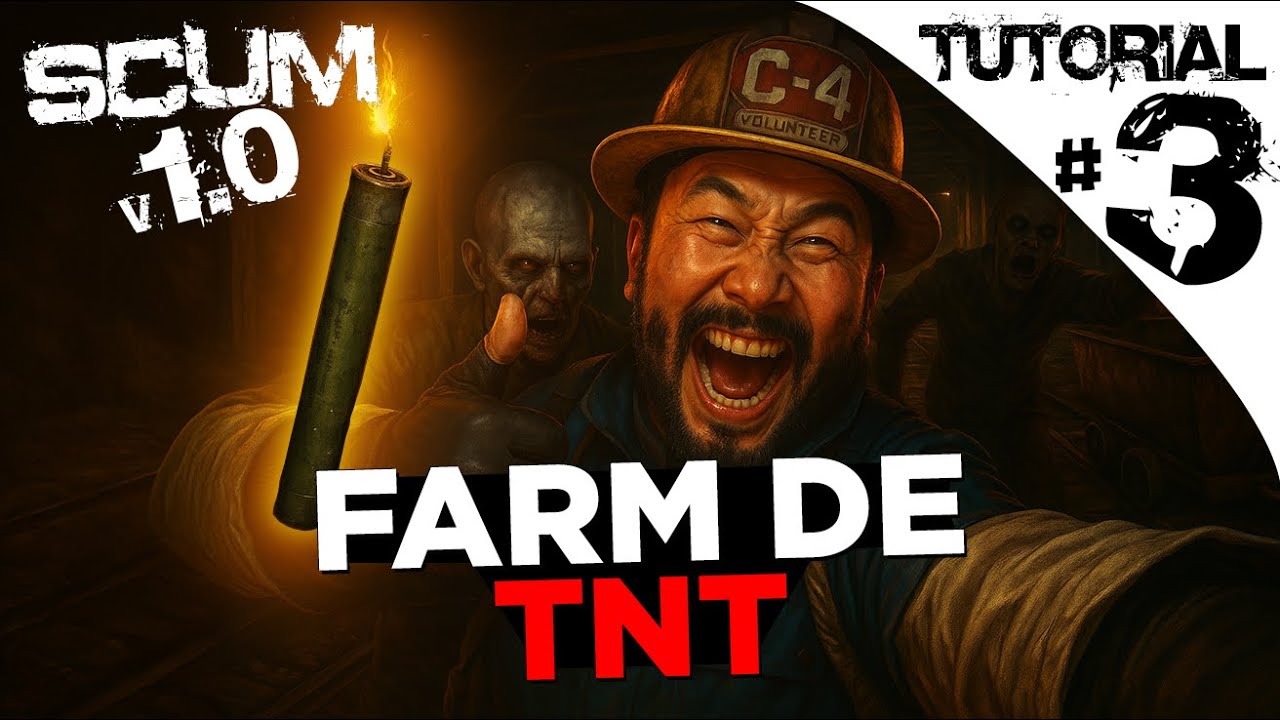 SCUM TUTORIAL #3 - FARM E CALCULO DE TNT PARA RAID - YouTube