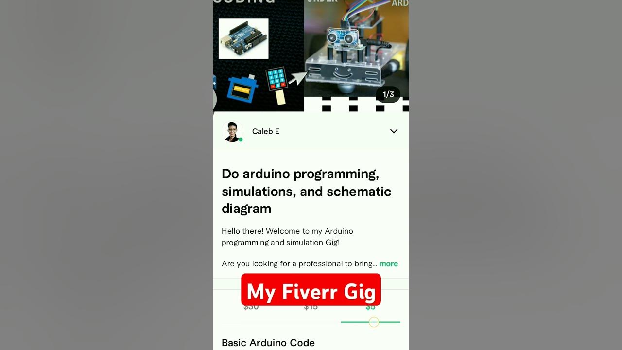 I Will Program Your Arduino Project My Arduino Programming Fiverr Gig