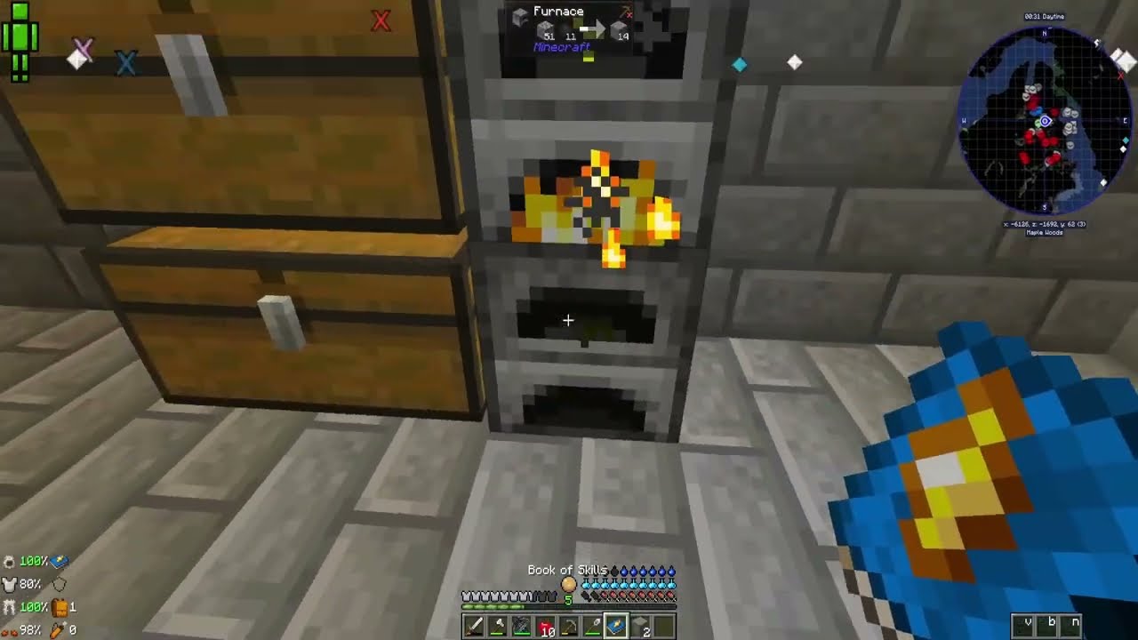 Minecraft Waffle Craft Adventures: Episode 12 - Building and Sorting My ...