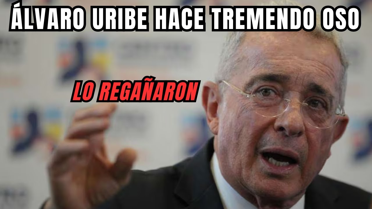 TREMENDO OSO HACE ÁLVARO URIBE VÉLEZ / PALOMA VALENCIA SE AUTODELATA ...