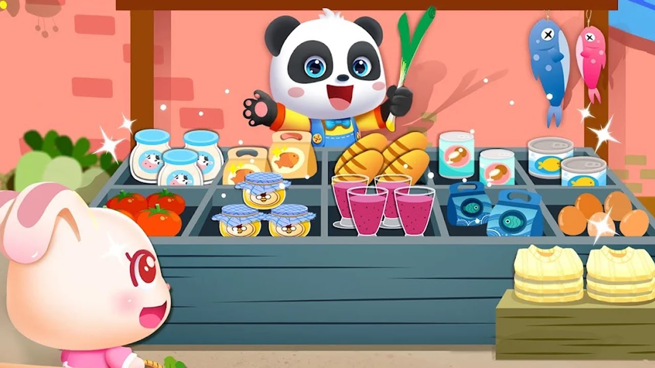 Little Panda's Farm | Growing Fruits & Raising Animals | BabyBus Game ...