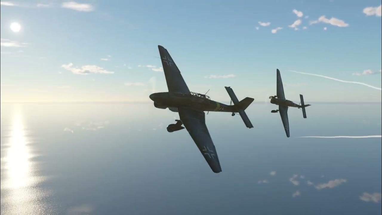 Ju 87 WAR THUNDER CINEMATIC - YouTube