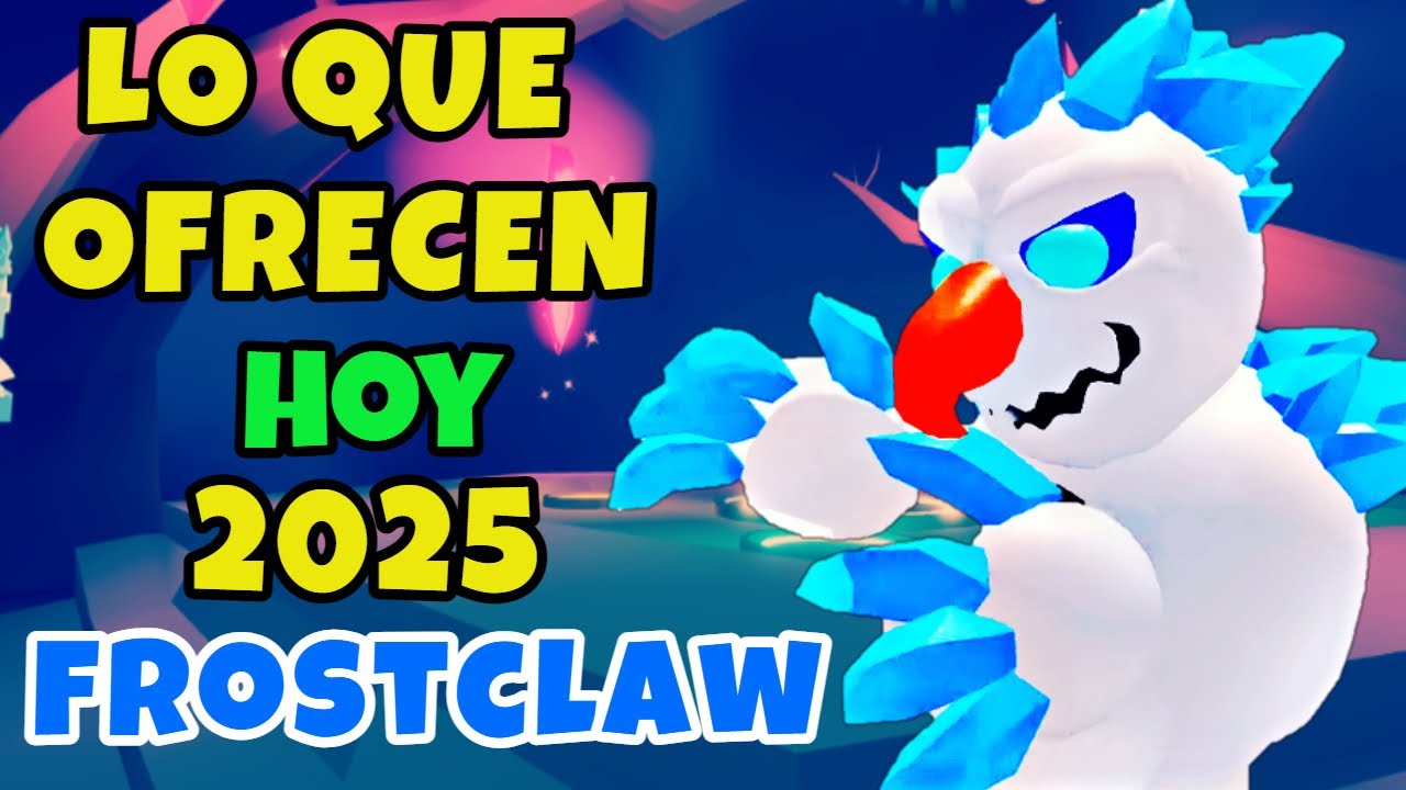 QUE OFRECEN por FROSTCLAW LEGENDARIO☃️ ️ Adopt Me Roblox - YouTube