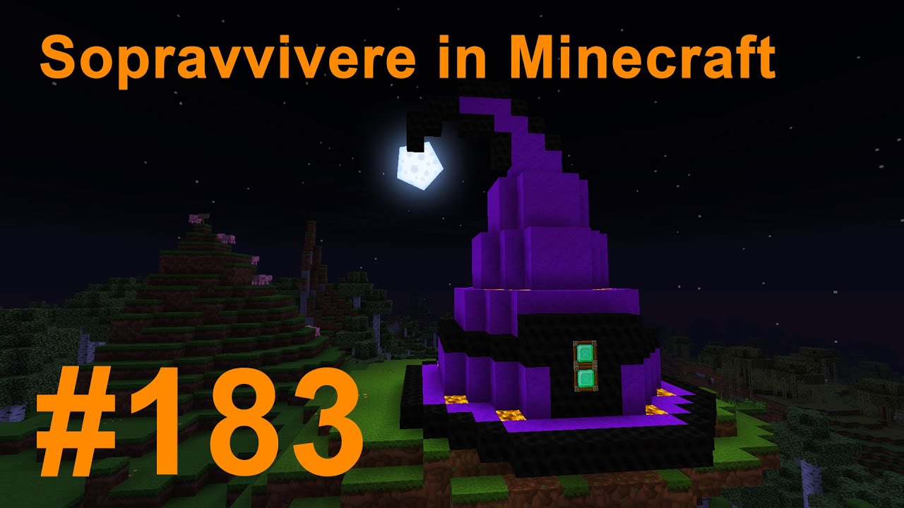Sopravvivere in Minecraft Ep. 183 - Cappello della Strega - Halloween ...
