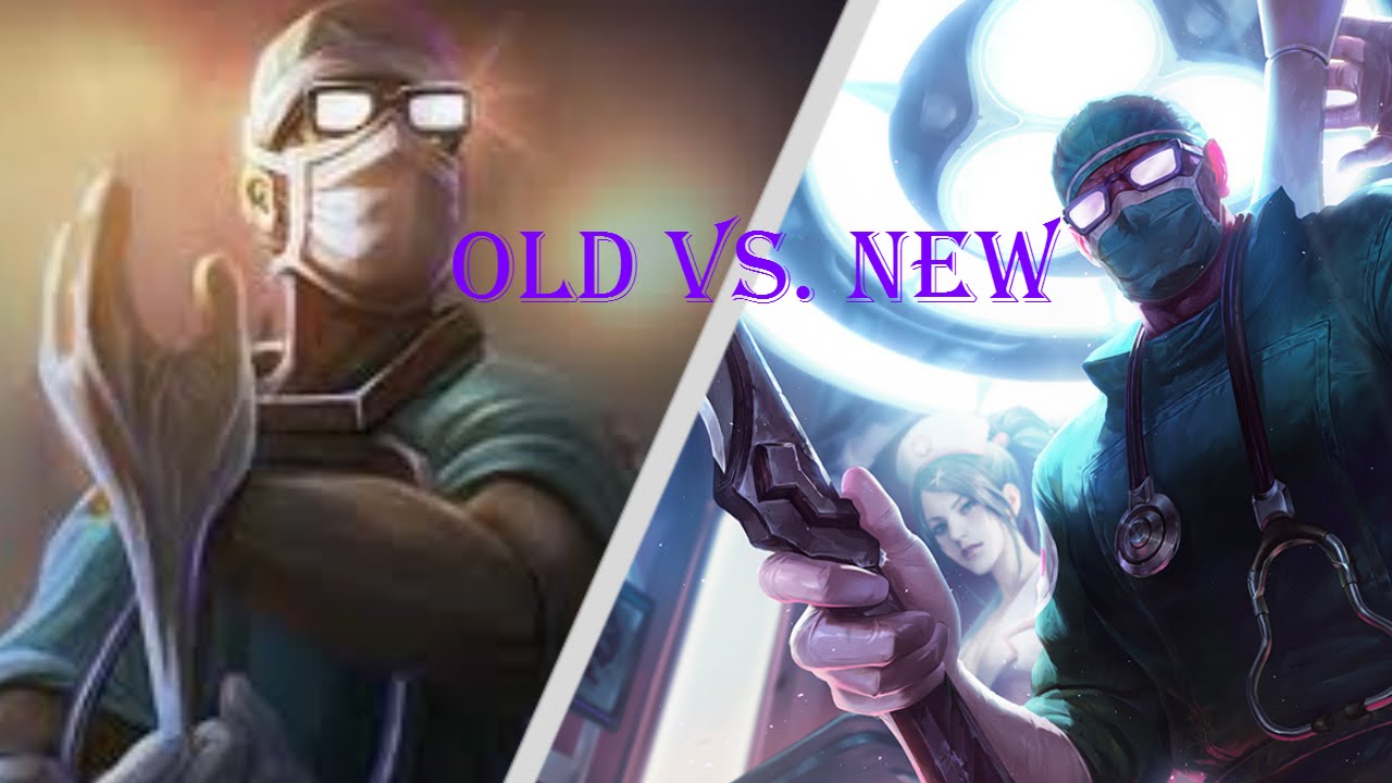 Old VS. New Shen (League of Legends) - YouTube