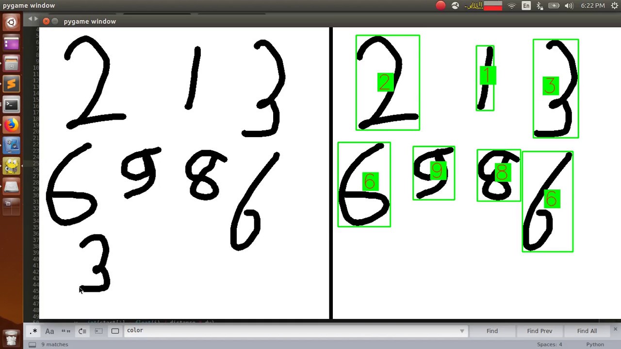 RealTime-DigitRecognition || Multiple digits || Opencv - YouTube