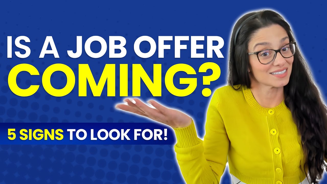 5 Signs The Job Interview Went Well & A Job Offer May Be Coming! - YouTube
