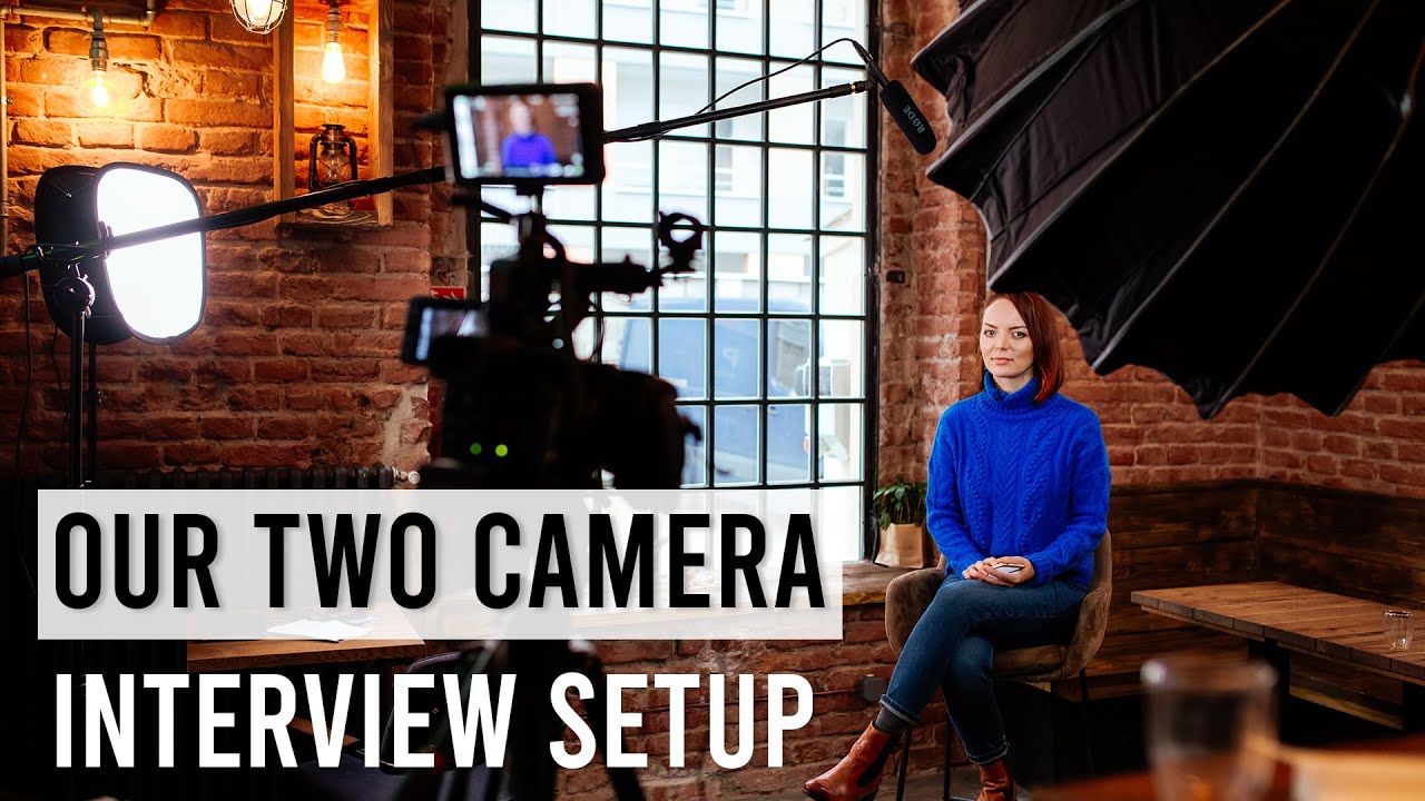 Our Two Camera Interview Setup | Video Production in Prague (Canon C200 ...