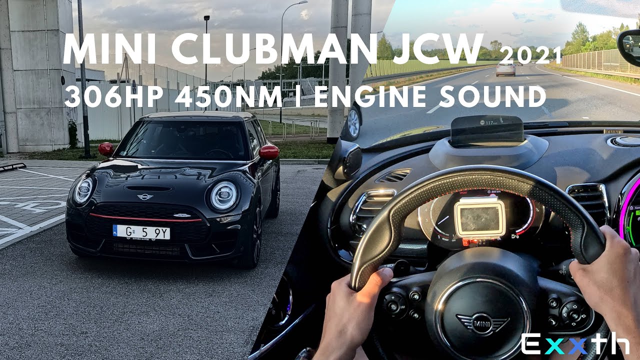 2021 Mini Clubman JCW [2.0 306hp 450nm] | POV | engine sound - YouTube