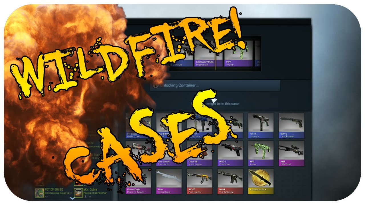 "WILD FIRE CASES!" - CS:GO CASE OPENING #5 - YouTube