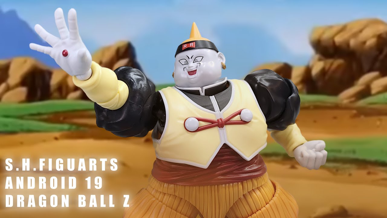 SHF REVIEW : S.H.Figuarts Android 19 - Dragon Ball Z | SHF - YouTube