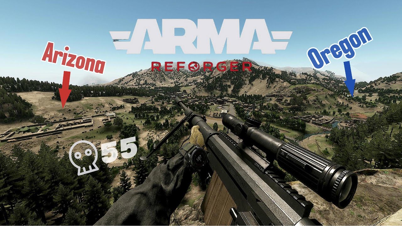 Terrorizing The Enemy Team With Snipers! Arma Reforgerer - YouTube