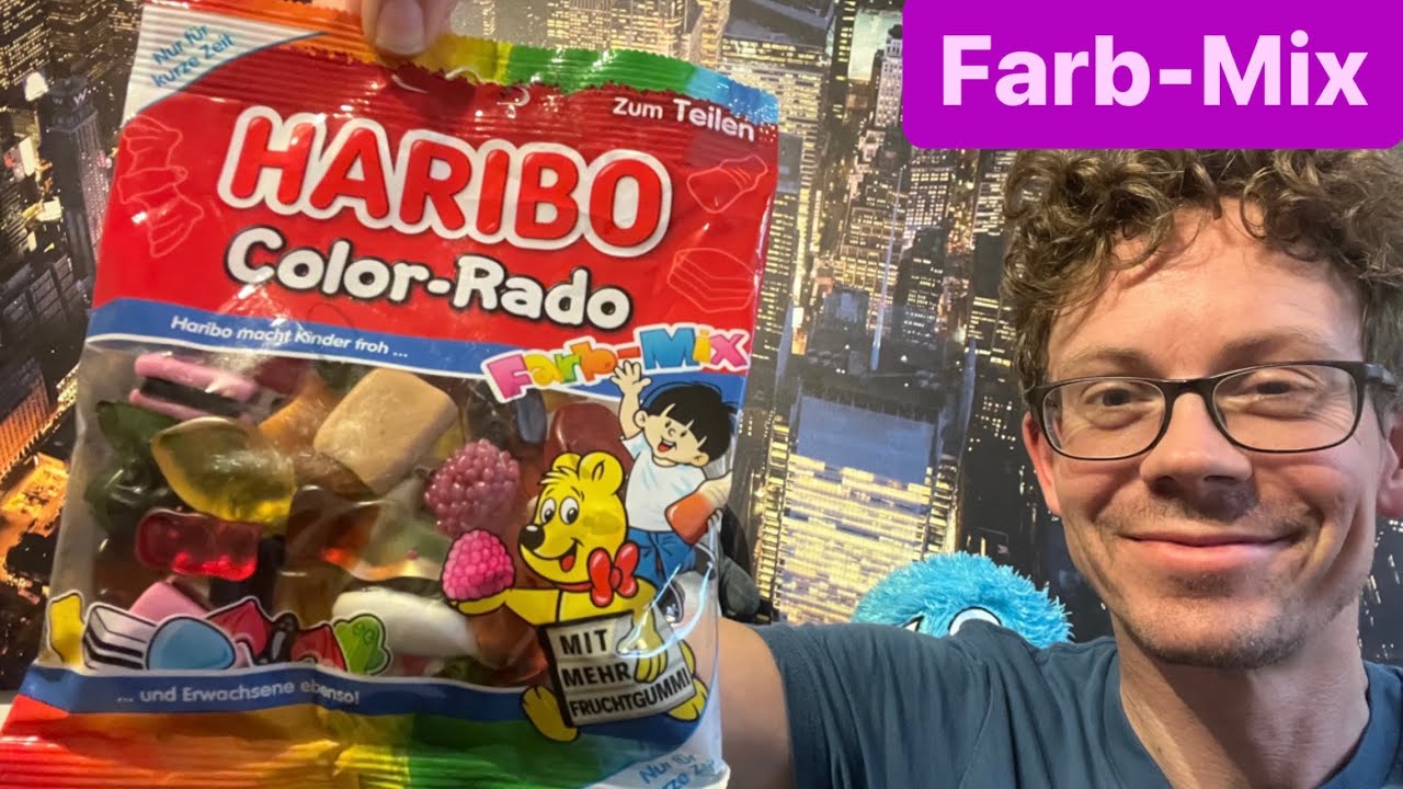 Neue Haribo Color-Rado Farb-Mix im Test! - YouTube