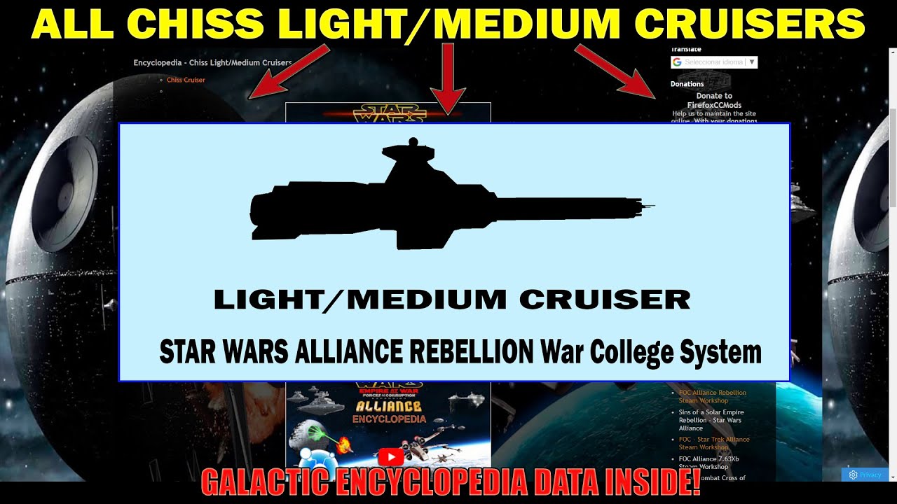 ALL LIGHT/MEDIUM CRUISERS of the Chiss - Star Wars - Units Data ...