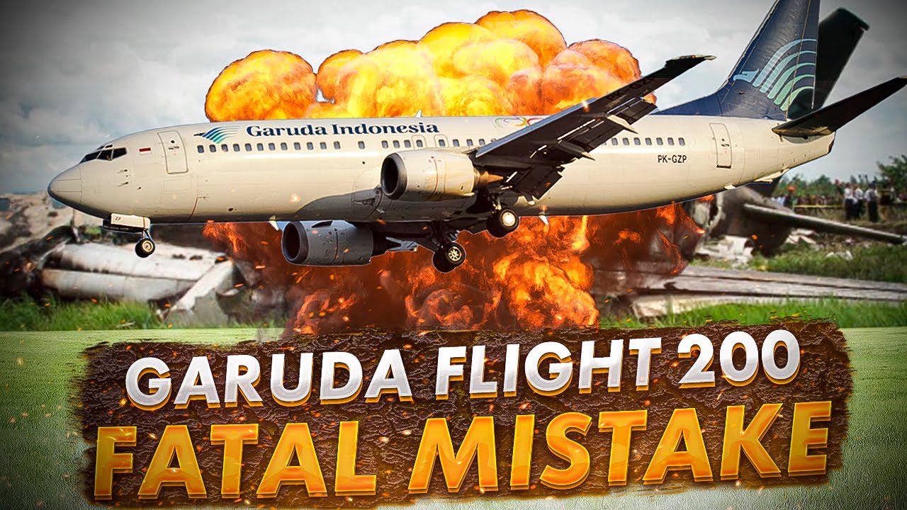 Fatal Mistake Air Crash Boeing 737 Garuda Indonesia Flight 200 - YouTube
