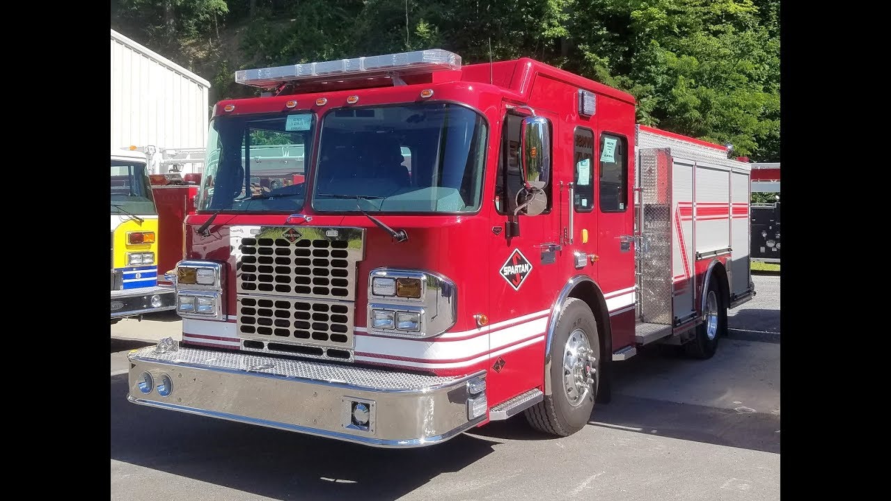 New Spartan MetroStar Pumper - Available for Immediate Delivery - YouTube