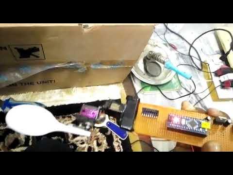 Parkinson's Disease Arduino based Spoon for Patients - YouTube