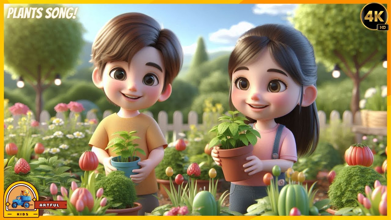 Garden Song For Kids | Artful Animations - YouTube