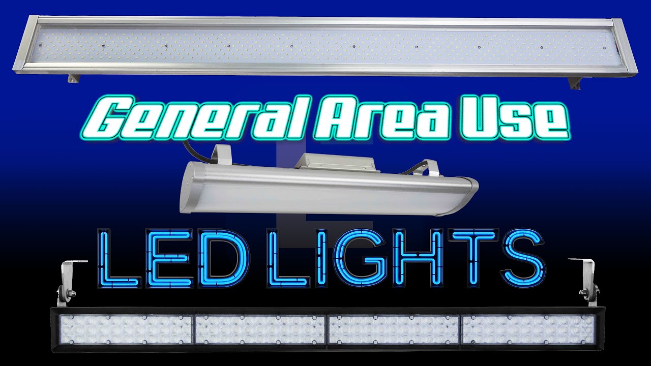 General Area Use LED Lighting for Shop Lighting, Work Space Lighting ...