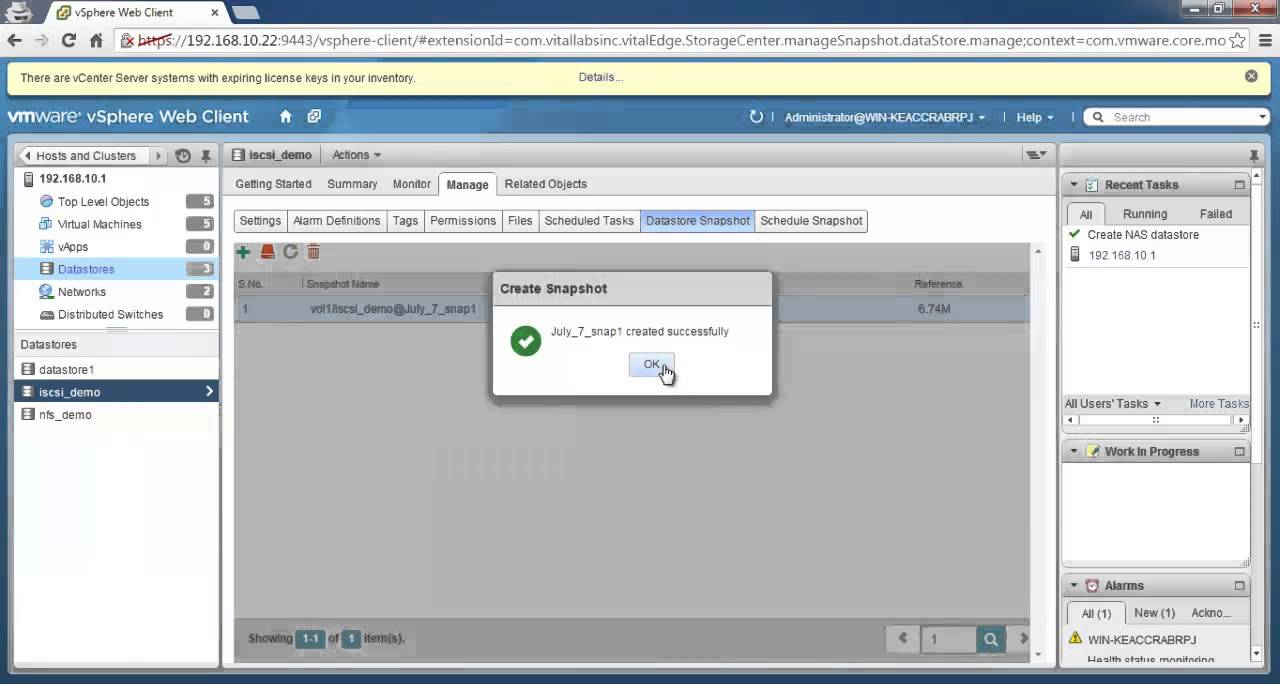 VMware vCenter Plug-in Demo : Vital Labs - YouTube