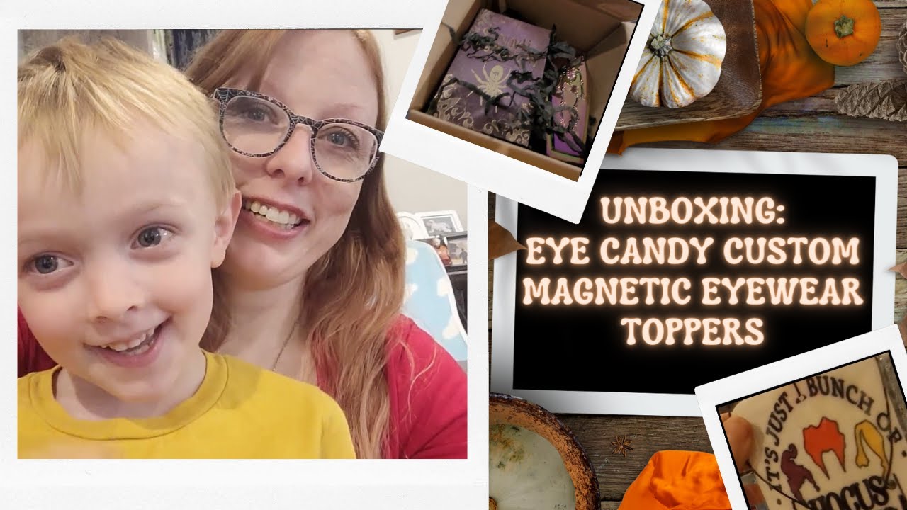 UNBOXING: 'Eye Candy Custom Frametops' magnetic eyewear toppers - YouTube