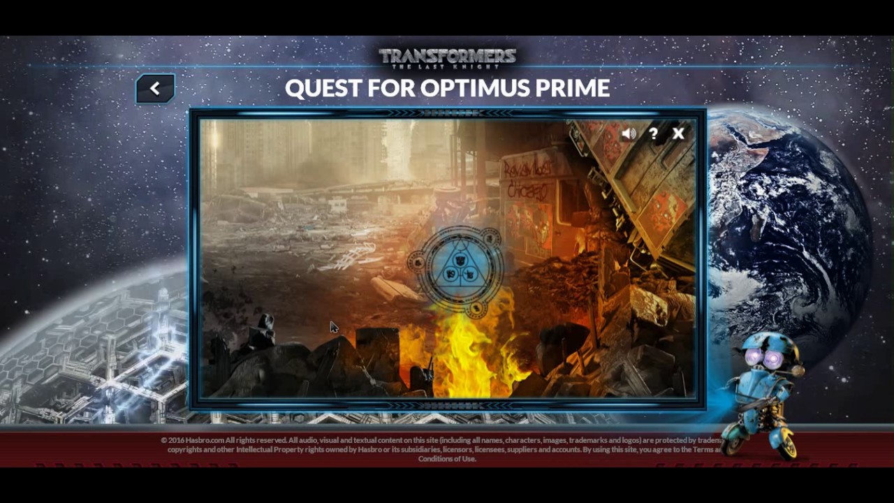 Transformers The Last Knight Quest for Optimus Prime Ancient Symbols ...