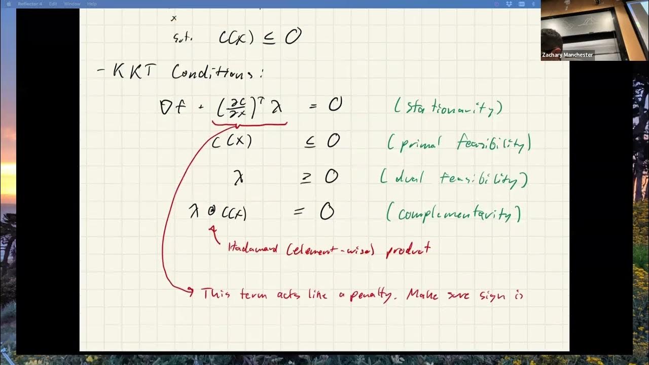 Optimal Control (CMU 16-745) 2023 Lecture 5: Optimization Pt. 3 - YouTube