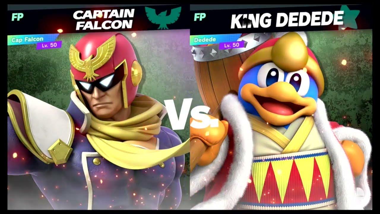 Super Smash Bros Ultimate Amiibo Fights – Captain Falcon vs the World #37 Captain vs Dedede ...