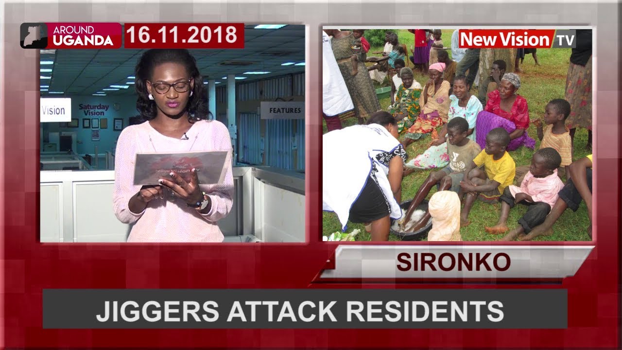 Around Uganda: Jiggers attack Sironko residents - YouTube