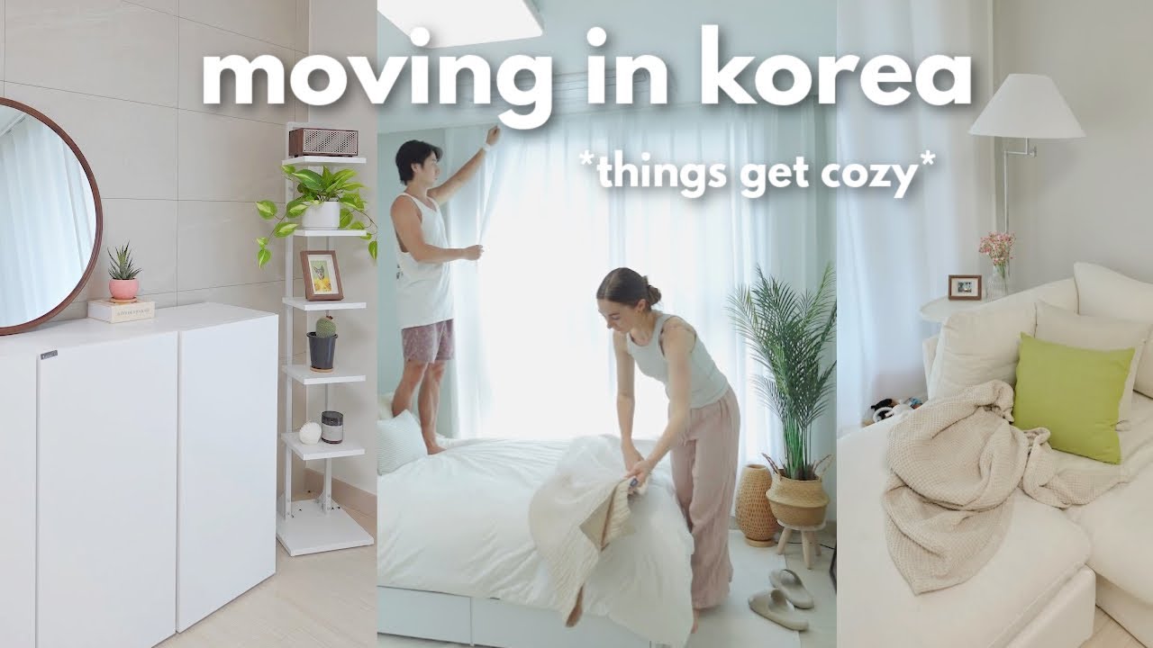 Moving into my *dream* korean apartment | making changes, cozy decor ...