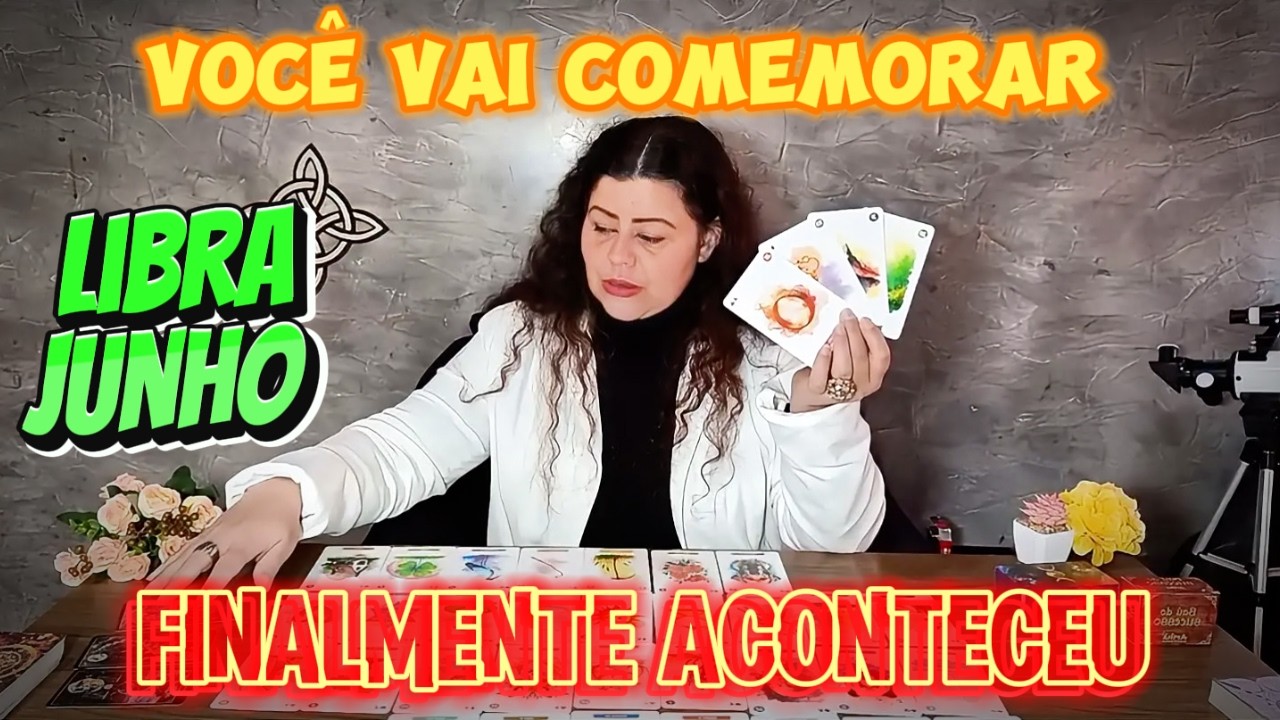 ♎ LIBRA: A NOTÍCIA QUE VOCÊ ESPERAVA FINALMENTE CHEGOU! - YouTube