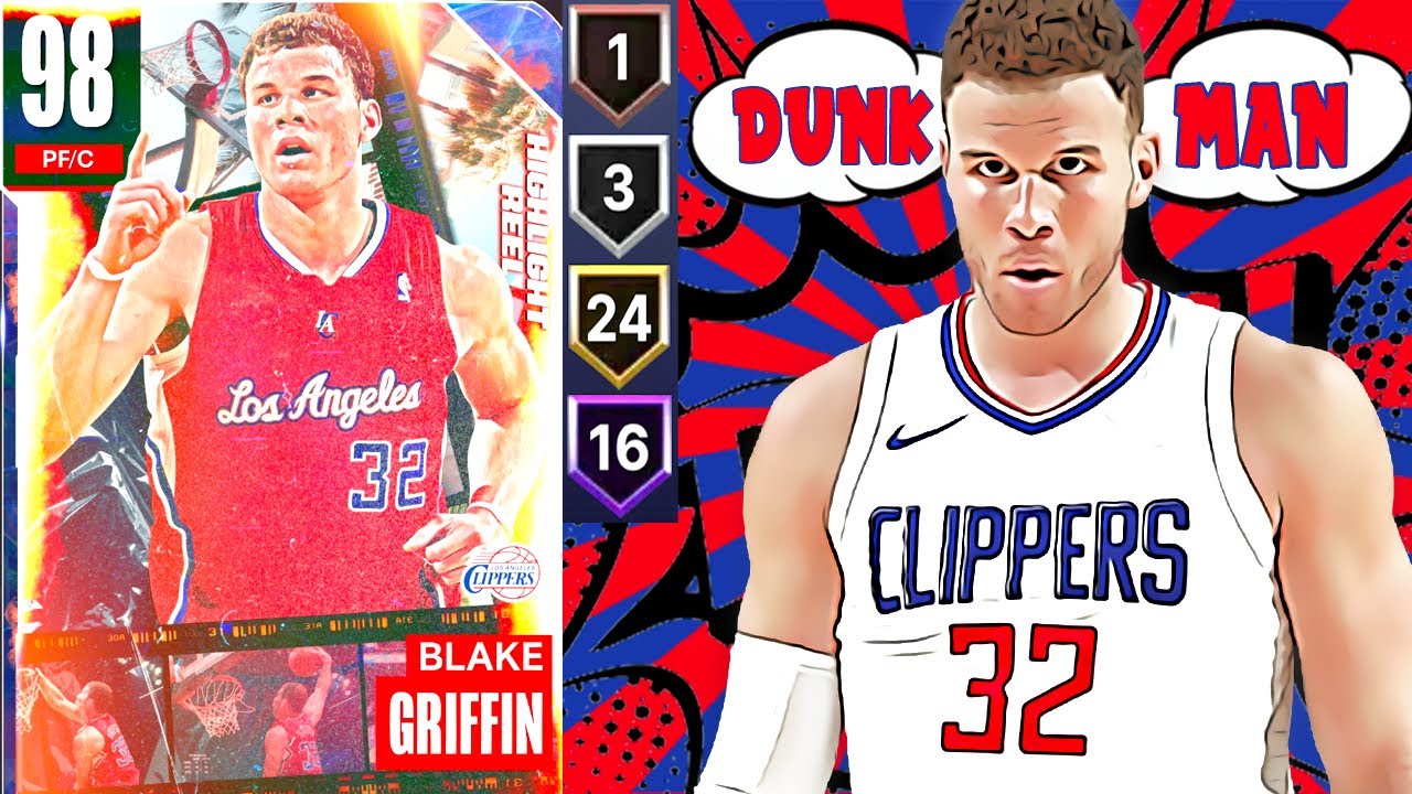 GALAXY OPAL BLAKE GRIFFIN GAMEPLAY! THIS CARD IS DUNK MAN IN NBA 2K23 ...