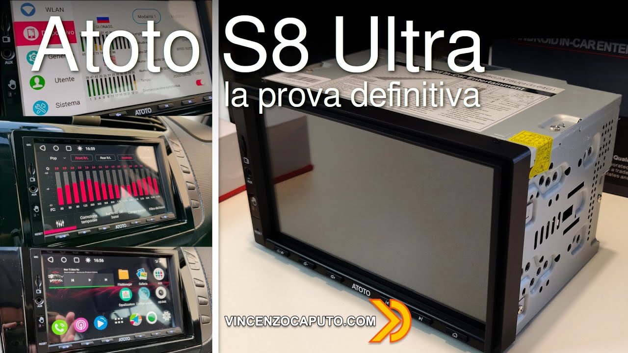 ATOTO S8 Ultra S8G2A78U - le mie impressioni dopo 2 settimane - YouTube