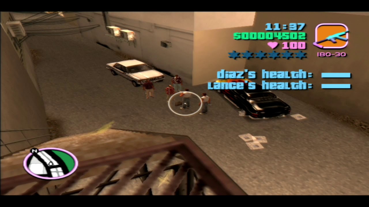 Grand Theft Auto: Vice City PS2 Mission #11 Guardian Angels - YouTube