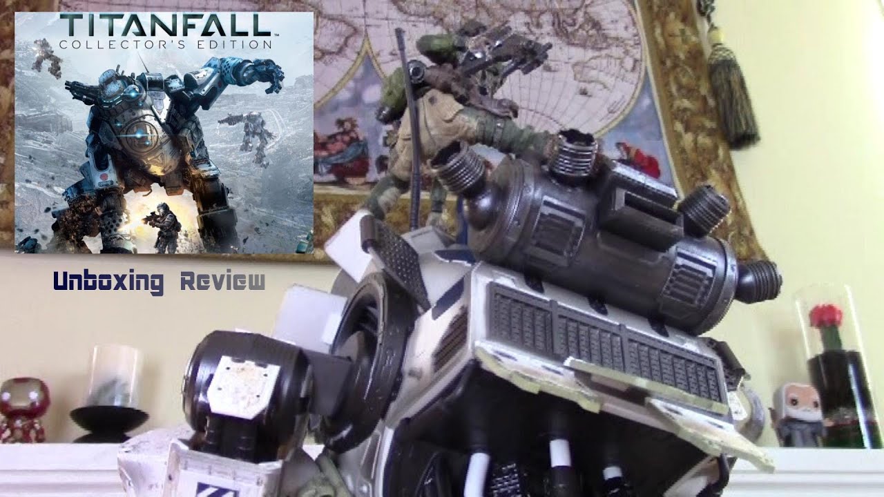 HAUL - TITANFALL Collector's Edition Titan Atlas Statue Reveal - YouTube