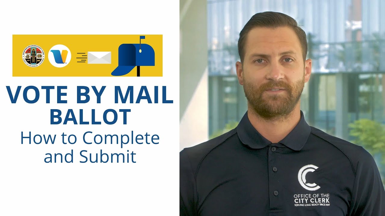 How to Submit Your Vote by Mail Ballot in Long Beach - YouTube