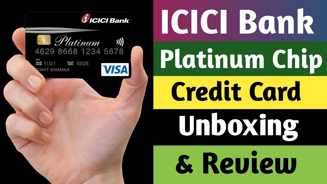 Unboxing || Icici bank credit card unboxing || credit card unboxing ...