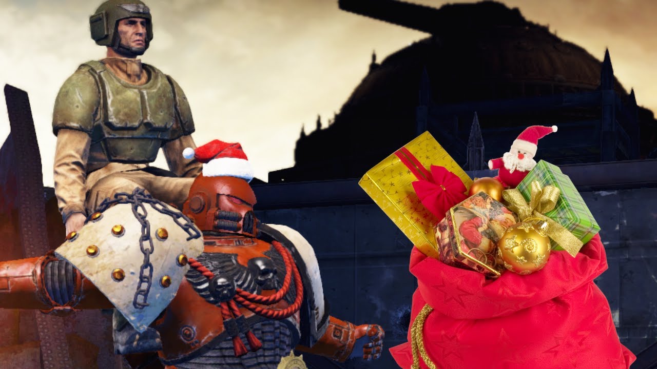 Christmas Marine brought some gifts to the Orks! - Warhammer 40K: Space ...
